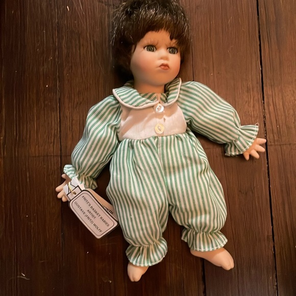 Fritz Hansen | Toys | Fritz Basket Babies Miniature Porcelain Doll ...
